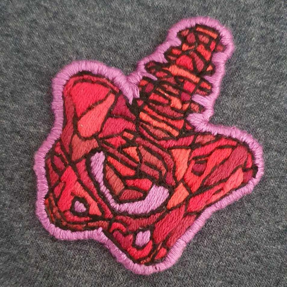 Red pelvis patch – ClarkeCollection